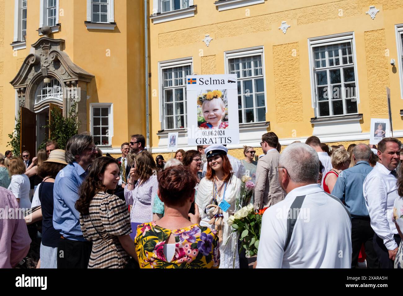 GRADUATION CELEBRATION, ÅLAND, FINLAND: It's a chaotic scene of ...