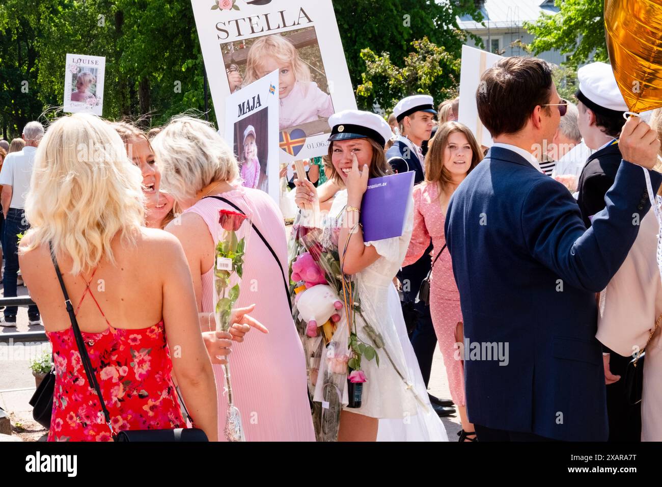 TEARS OF JOY, GRADUATION CELEBRATION, ÅLAND, FINLAND: TEars of joy for ...