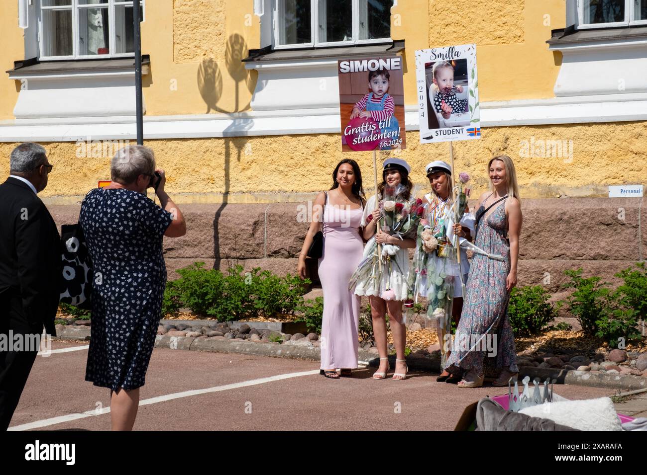 TIME FOR ONE LAST PICTURE, GRADUATION, ÅLAND, FINLAND: It's a chaotic ...