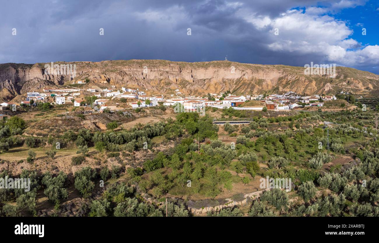 Gorafe, Gor river valley, Guadix region, Granada Geopark, Granada ...