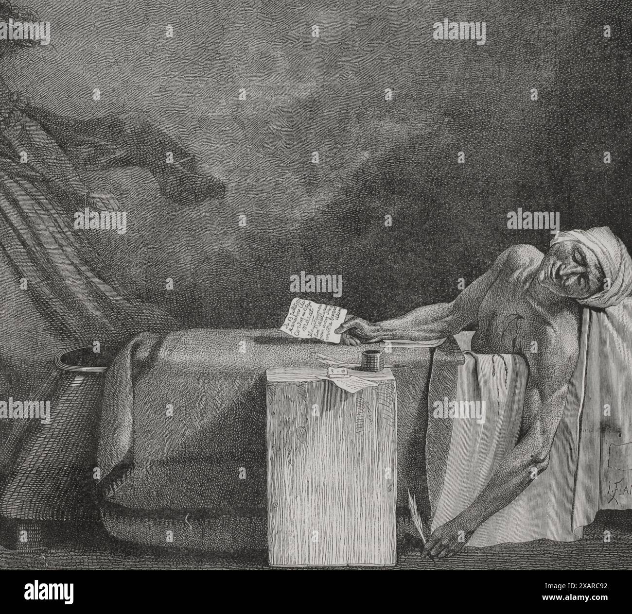 Jean-Paul Marat (1743-1793). French scientist and physician who became ...