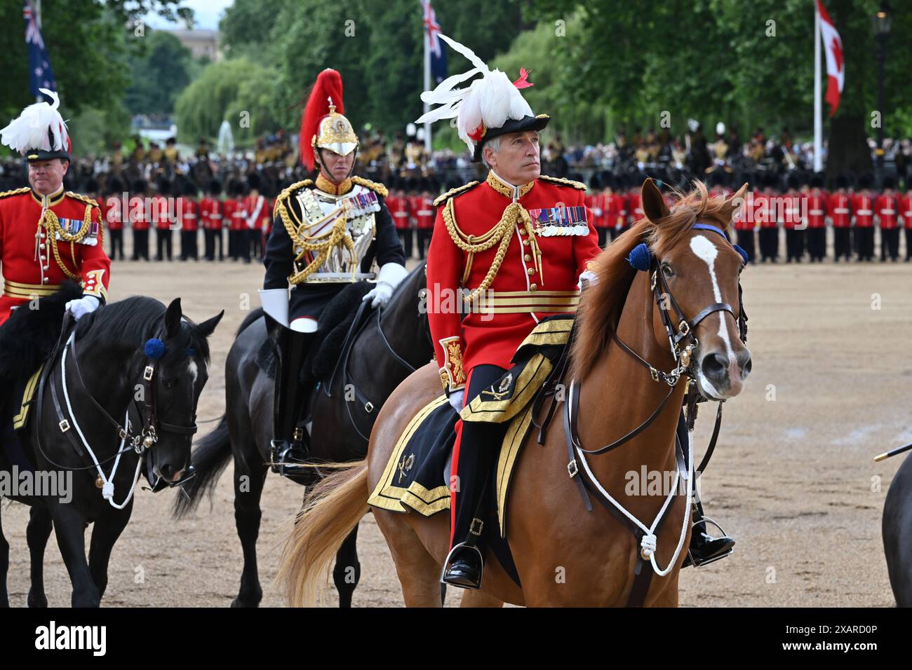 London, UK. 08th June, 2024. (Pic) Major General J M H Bowder OBE ...