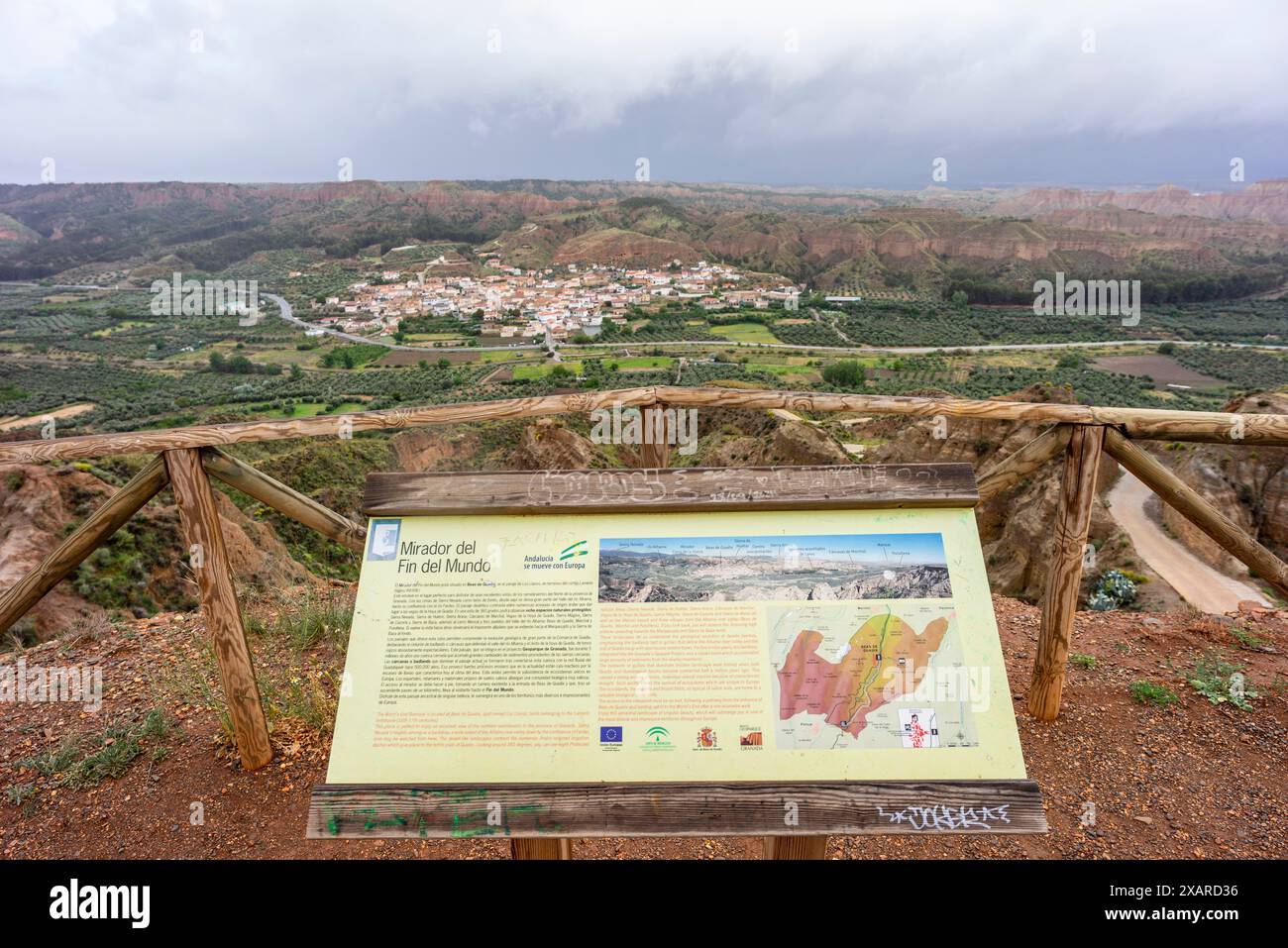 Viewpoint of the End of the World, "Mirador del Fin del Mundo", Beas de ...