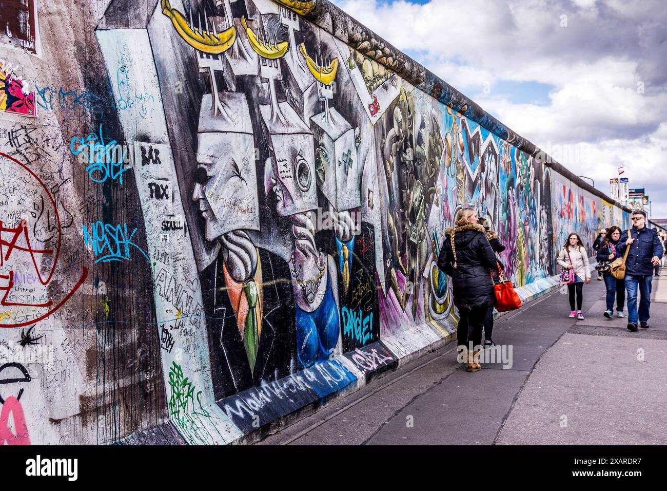 Berlin Wall - Berliner Mauer-, Berlin, Germany, Europe Stock Photo - Alamy