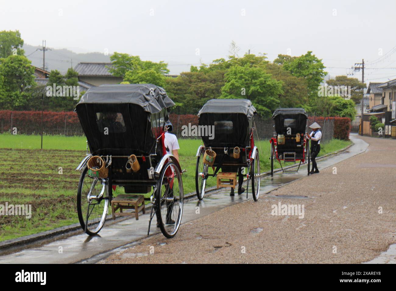Arashiyama jinrikisha hi-res stock photography and images - Alamy