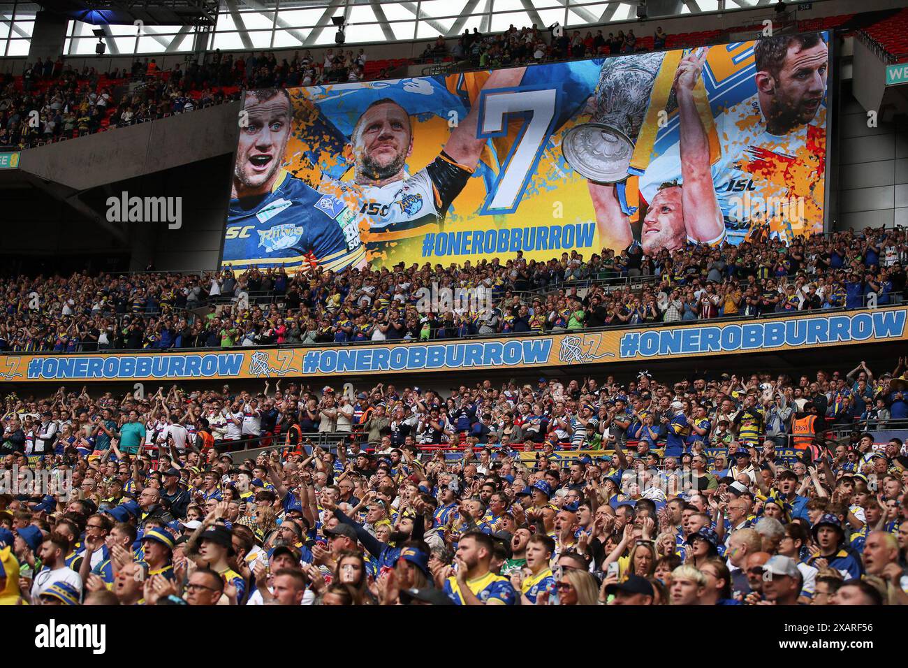 London, UK. 08th June, 2024. Rugby League pays tr5ibute to the late Rob ...