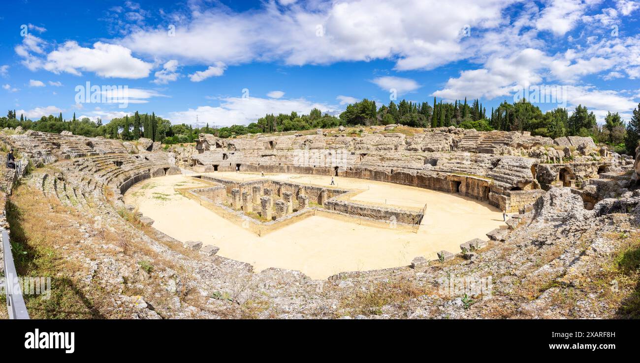 Italica amphitheater, time of Emperor Hadrian, years 117-138., Italica ...