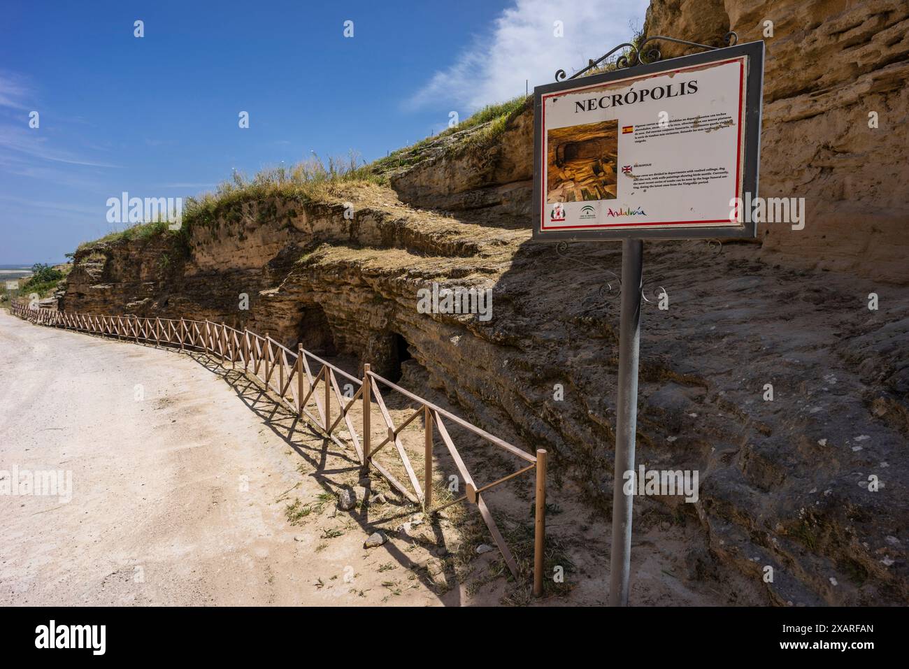 necropolis of Urso, the Caves of Osuna, Osuna, province of Seville ...