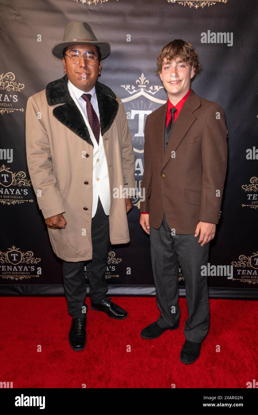 Luis Sanchez, Xanathan Wallace attend Tenaya's 50th Birthday Party at ...