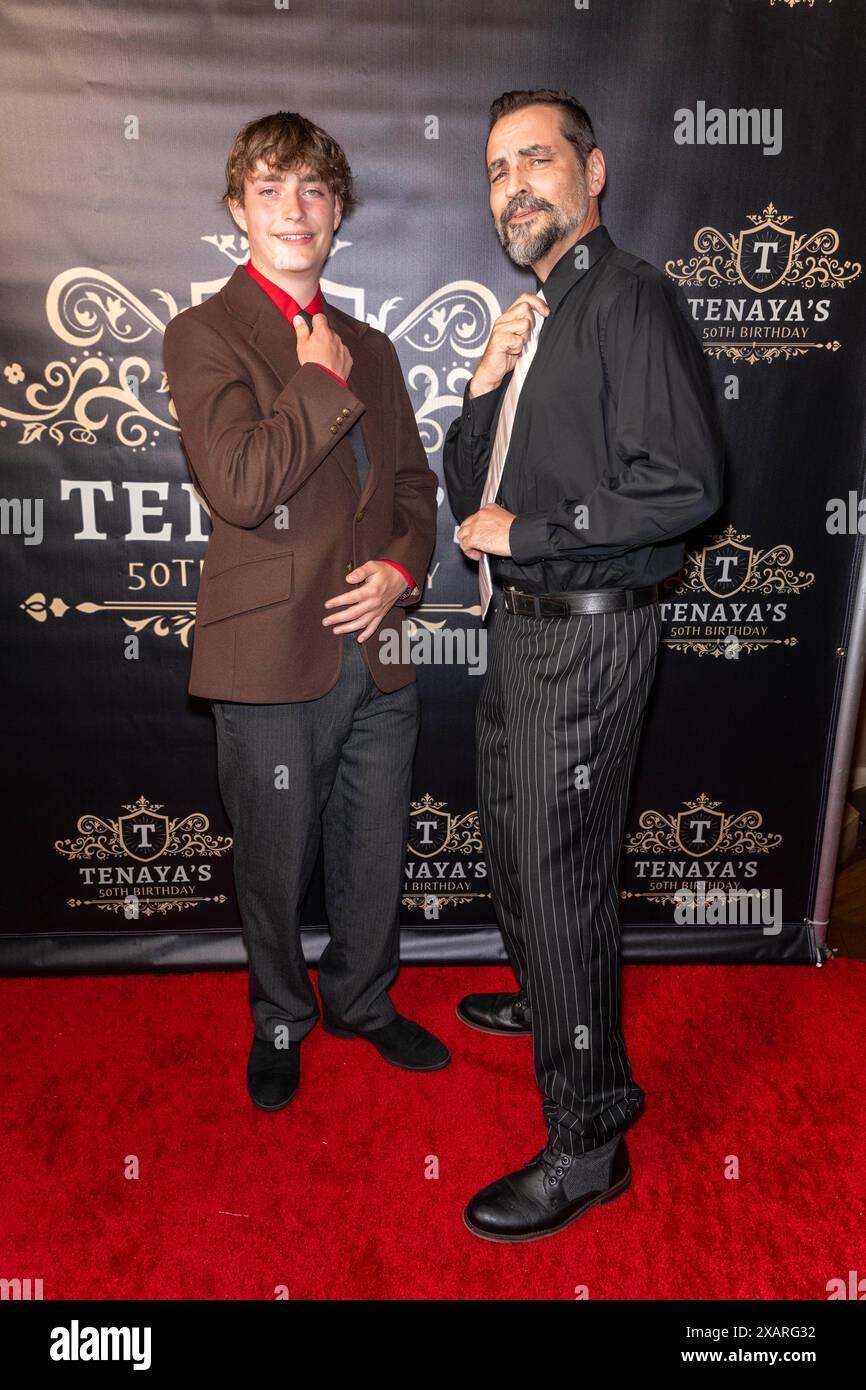 Los Angeles, USA. 07th June, 2024. Xanathan Wallace, Jonathan Wallace attend Tenaya's 50th ...