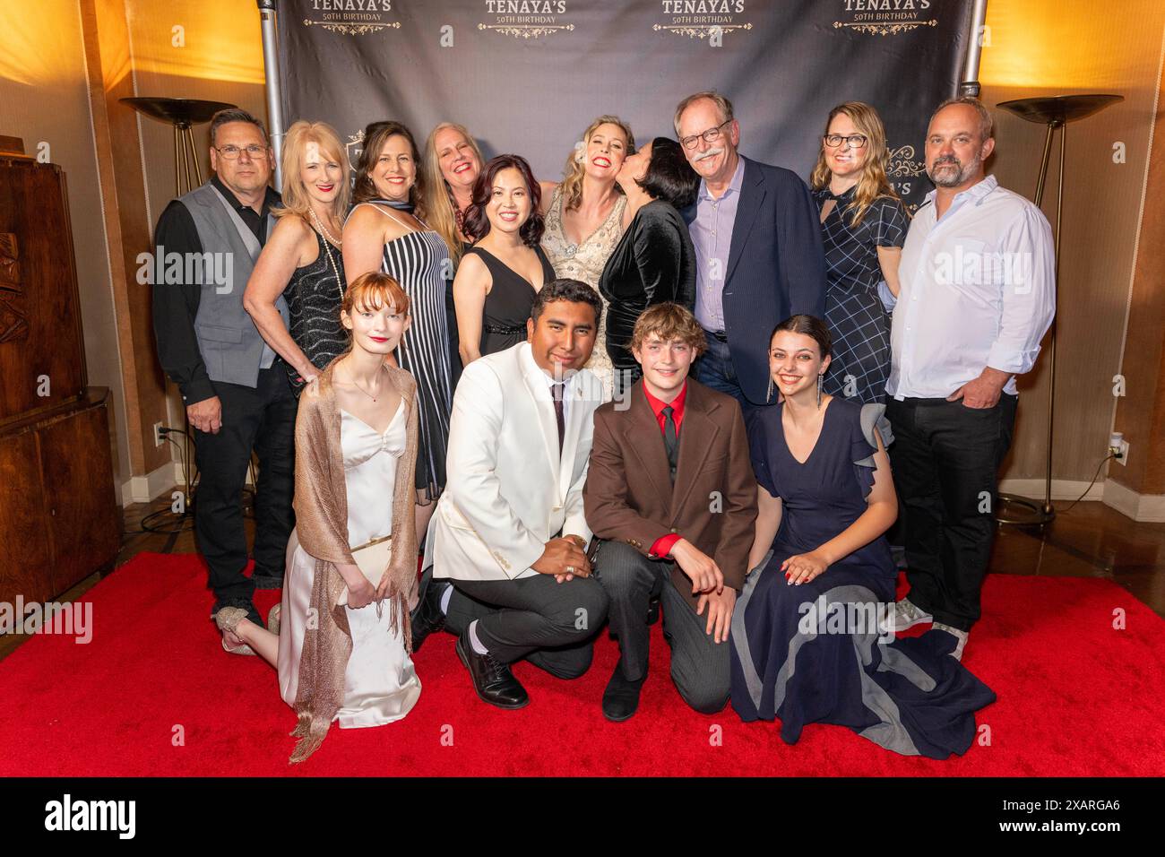 Los Angeles, USA. 07th June, 2024. Tenaya Wallace with friends and ...