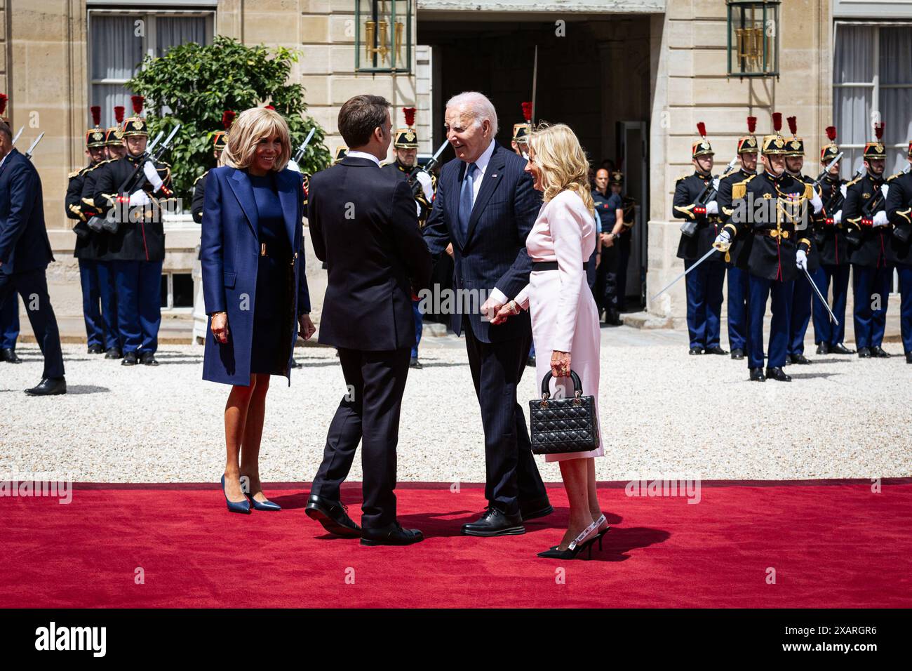 Paris, France. 08th June, 2024. Emmanuel Macron, French President and ...