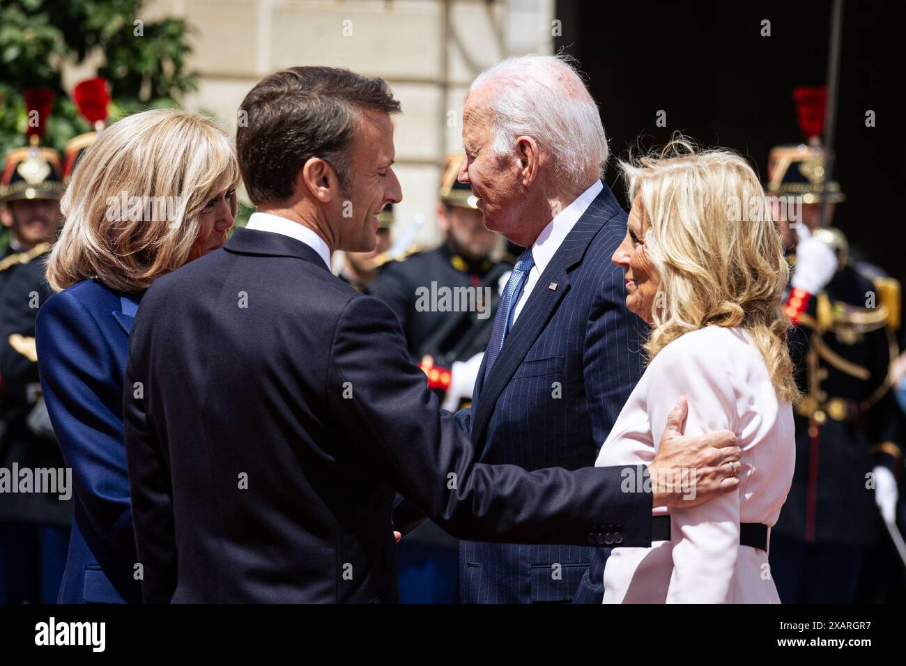 Paris, France. 08th June, 2024. Emmanuel Macron, French President and ...
