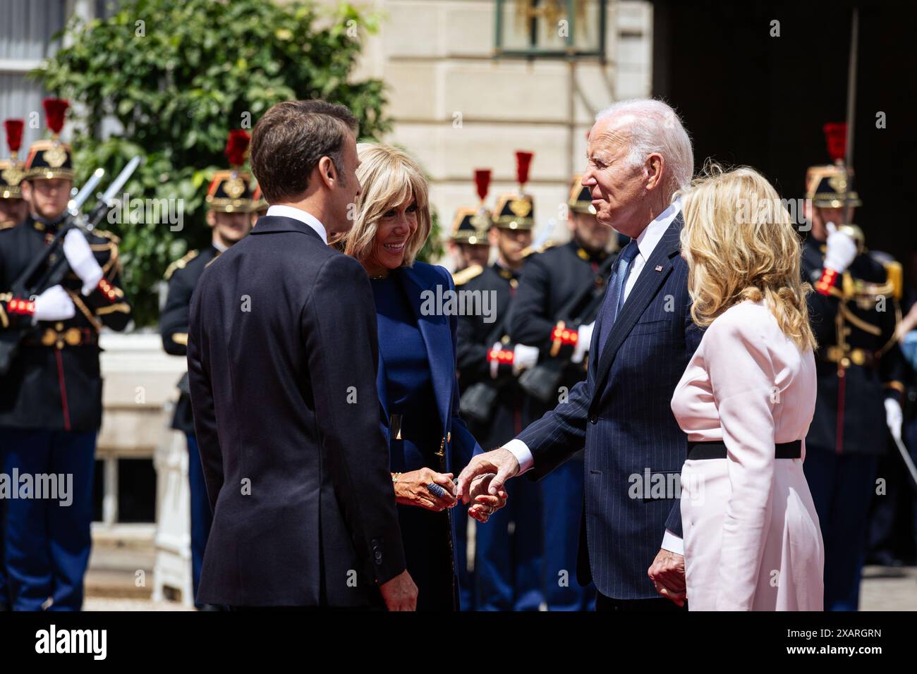 Paris, France. 08th June, 2024. Emmanuel Macron, French President and ...