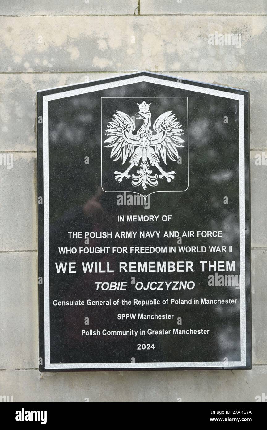 Polish War Memorial Stock Photo - Alamy