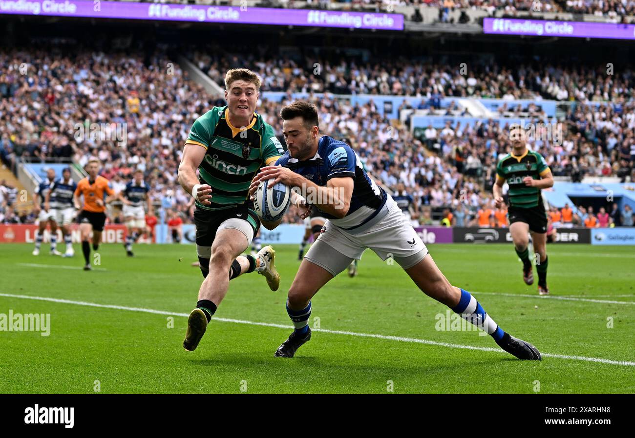 Twickenham . United Kingdom. 08 June 2024. Gallagher Premiership Rugby ...