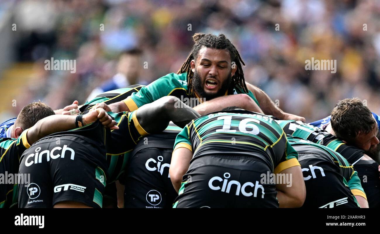 Twickenham . United Kingdom. 08 June 2024. Gallagher Premiership Rugby ...