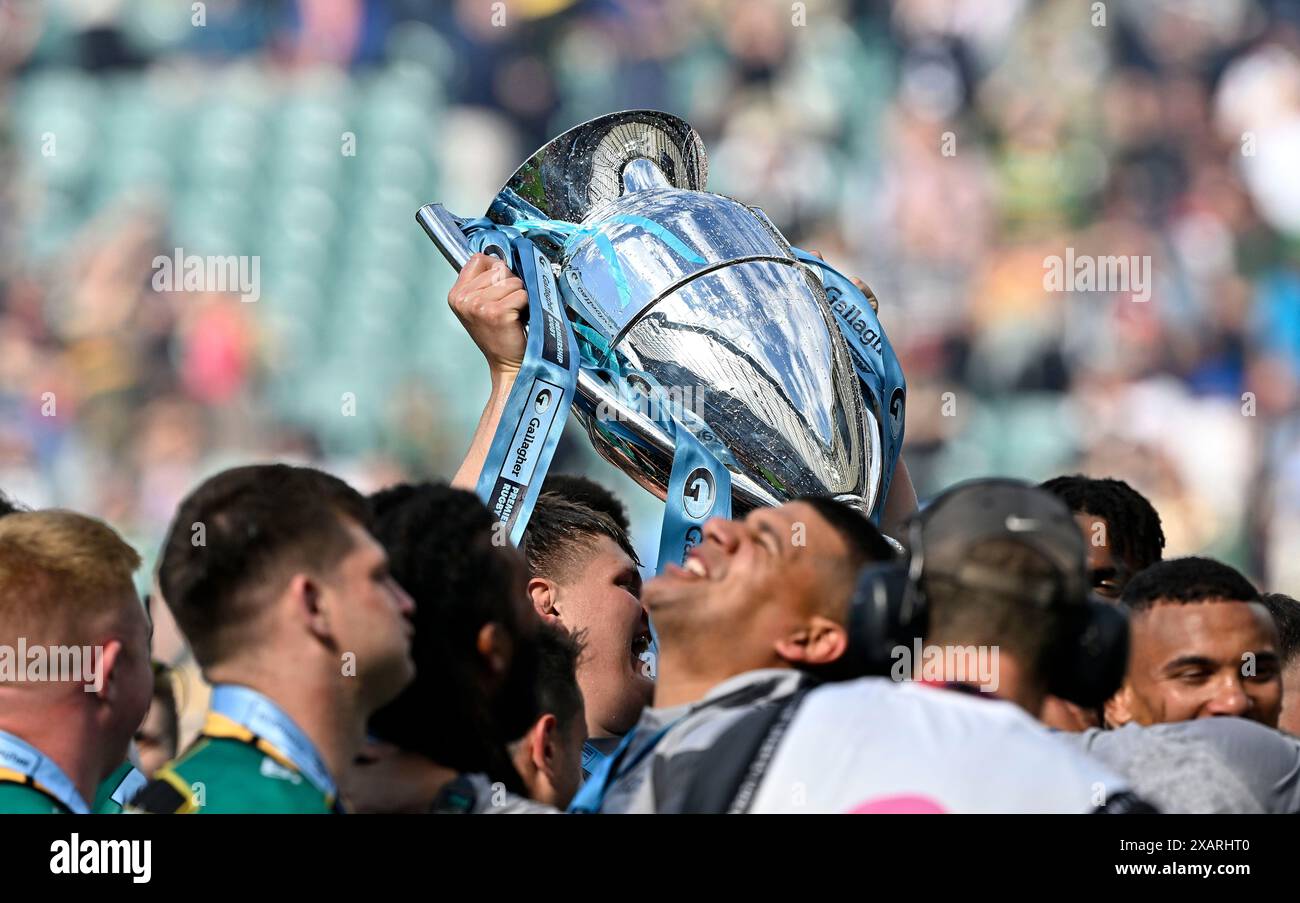Twickenham, United Kingdom. 08th June, 2024. Gallagher Premiership ...