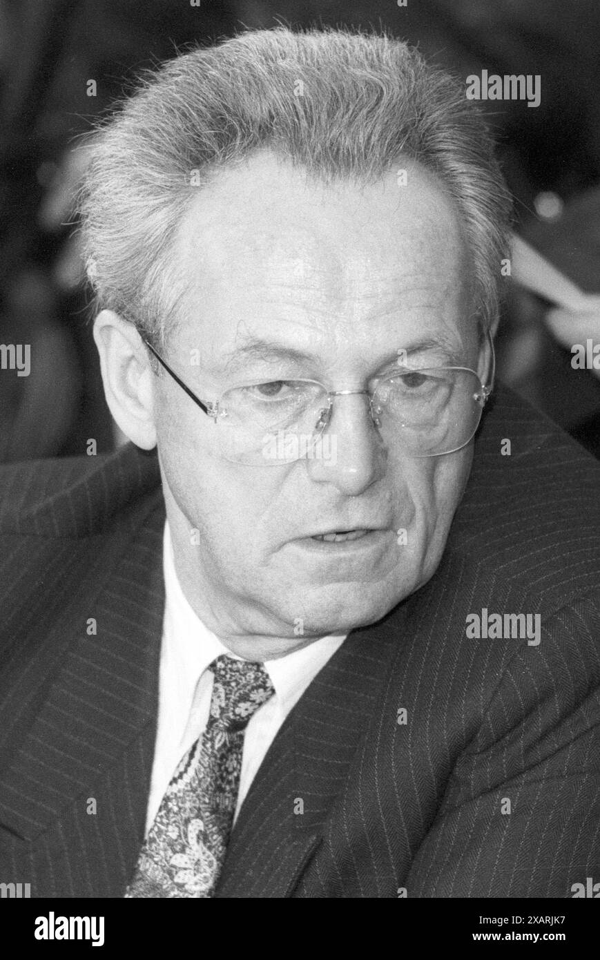 Manfred Gerlach Politiker 12/89 rag Manfred Gerlach auf dem ...