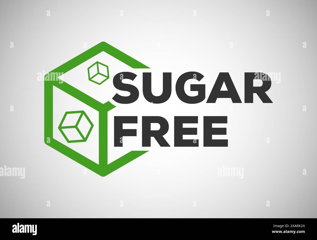 Sugar free icon sign. Diet concept. Diabetic logo, symbol, sign, seal ...