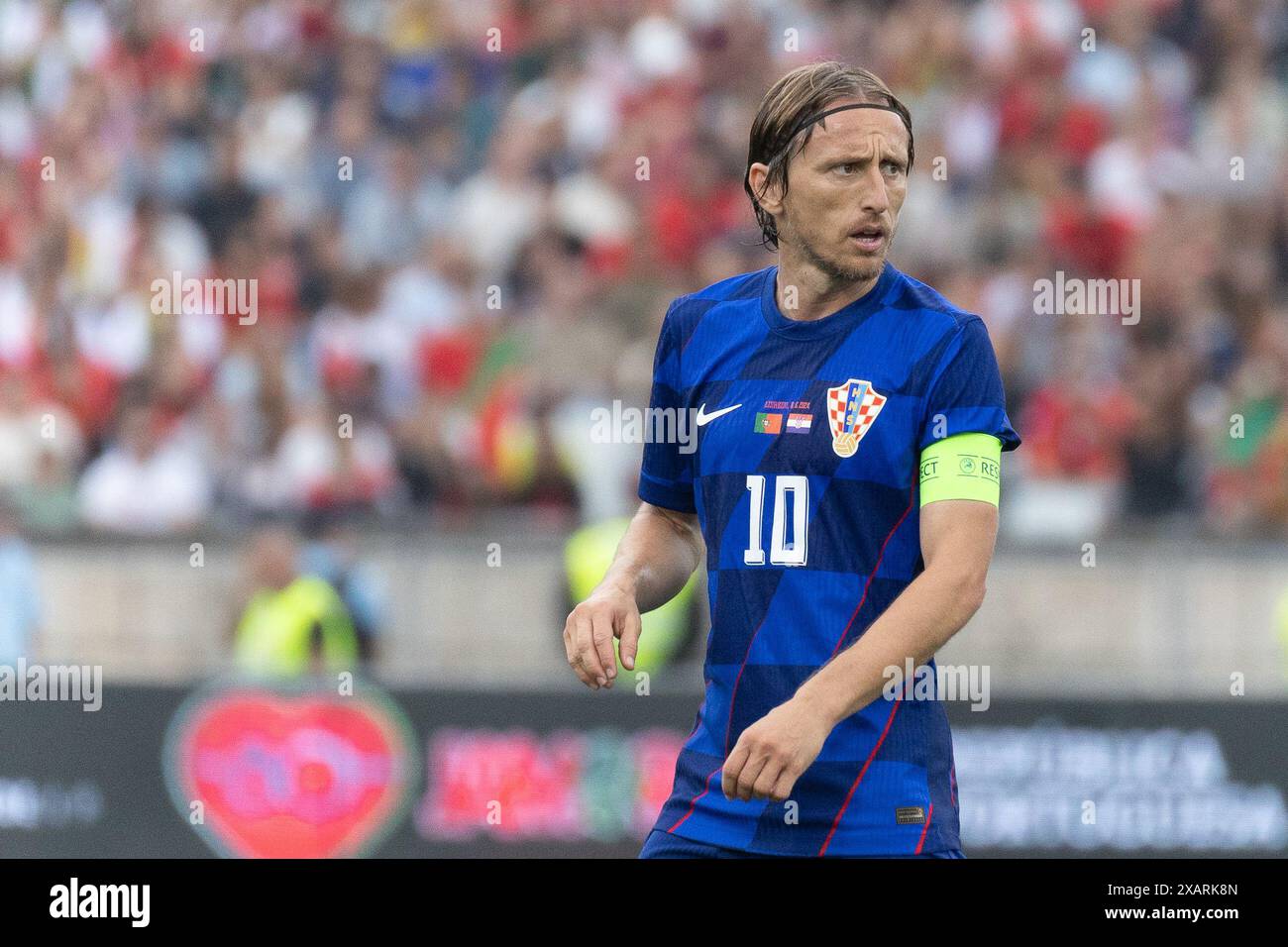 June 08, 2024. Lisbon, Portugal. Croatia's and Real Madrid midfielder ...