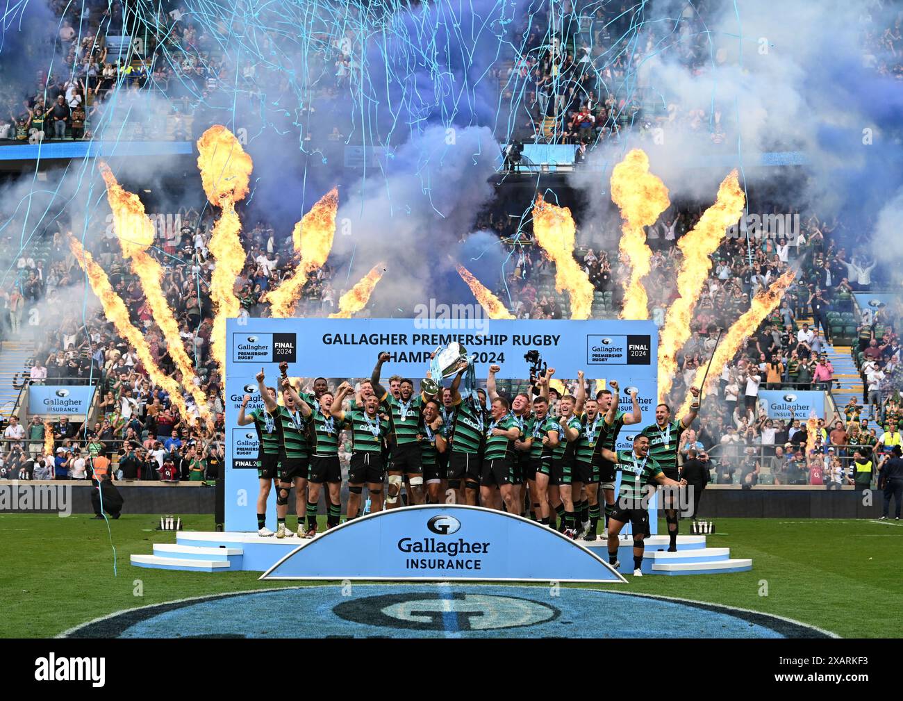 Twickenham Stadium, London, UK. 8th June, 2024. Gallagher Premiership ...
