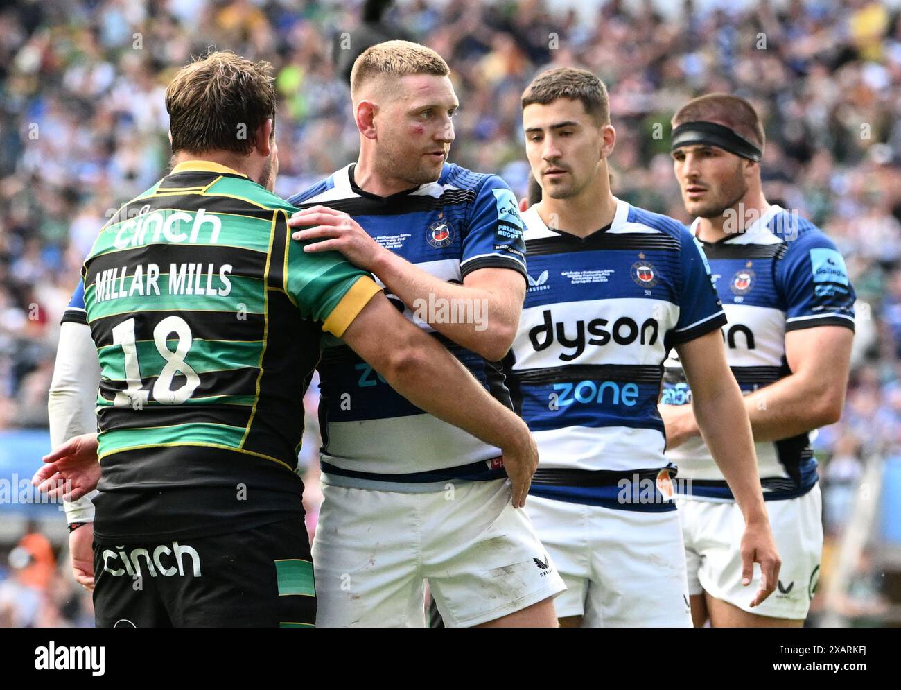 Twickenham Stadium, London, UK. 8th June, 2024. Gallagher Premiership ...