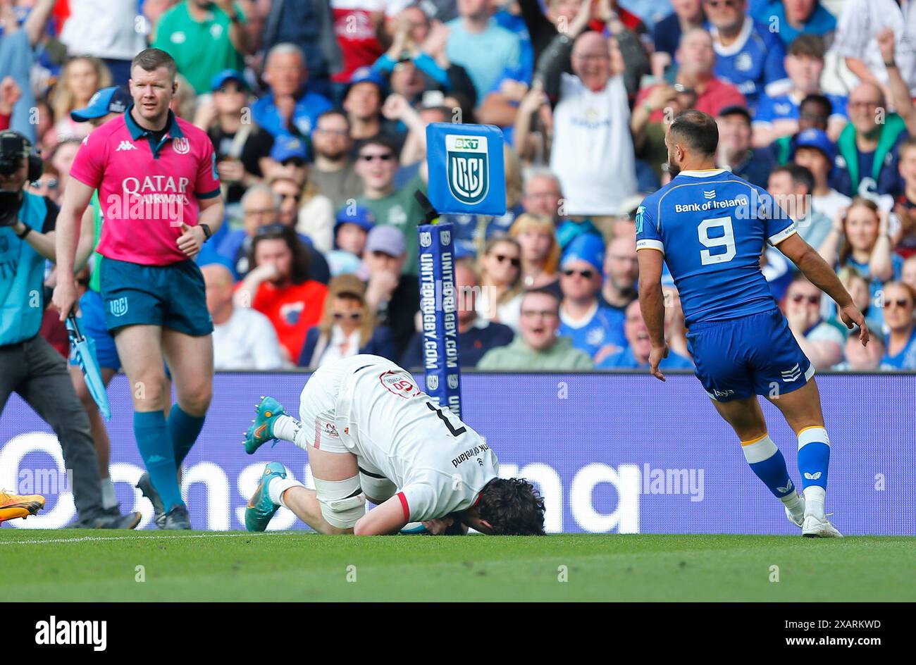 Aviva Stadium, Dublin, Ireland. 8th June, 2024. United Rugby ...