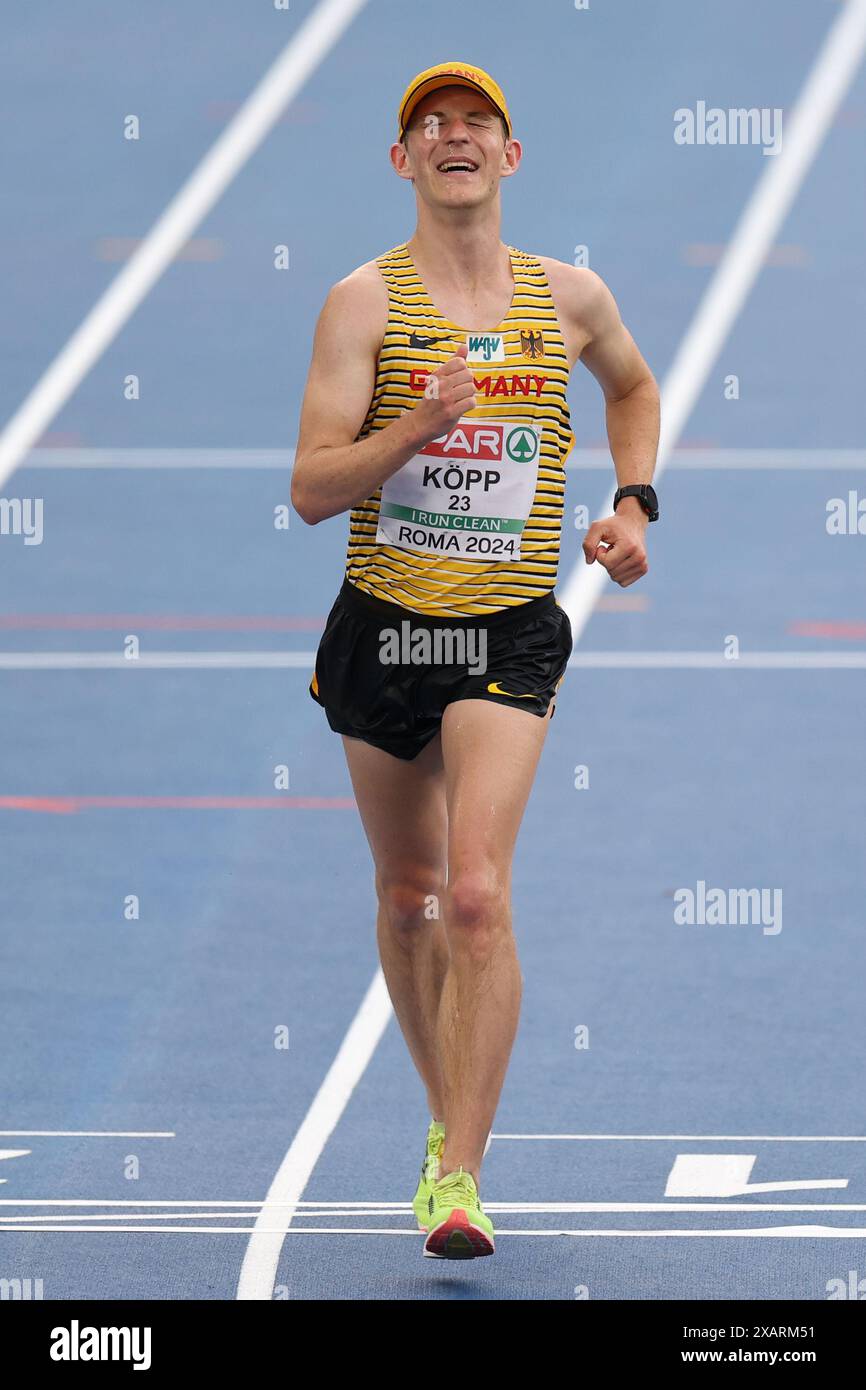 Rom, Italy. 08th June, 2024. Athletics: European Championships, 20km ...