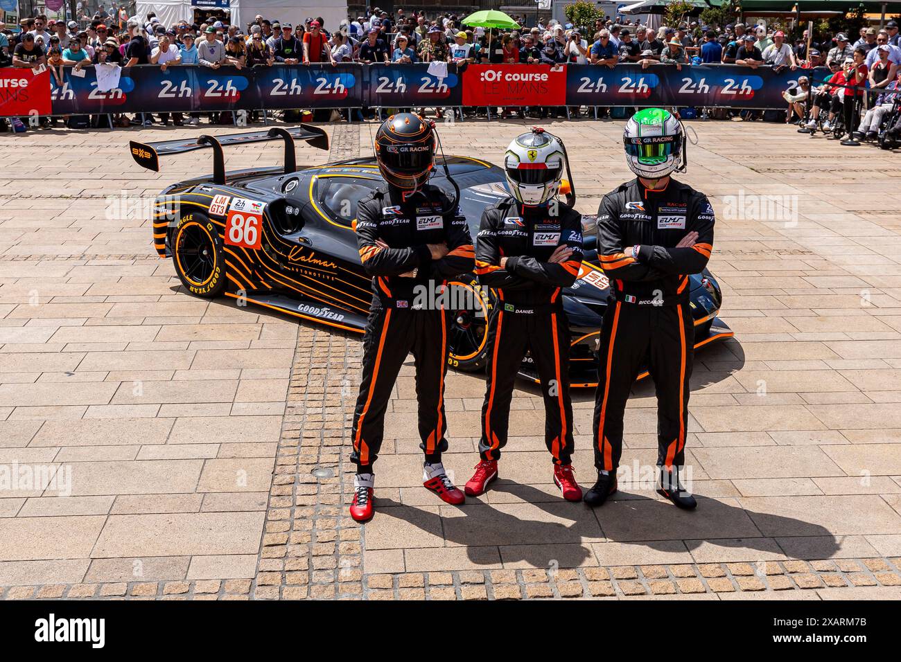 Le Mans, France, June 08 2024#86 GR Racing (GBR) Ferrari 296 (LMGT3 ...