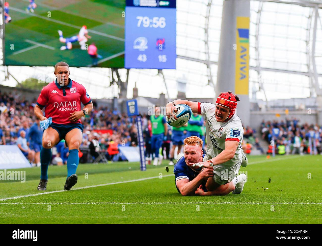 Aviva Stadium, Dublin, Ireland. 8th June, 2024. United Rugby ...