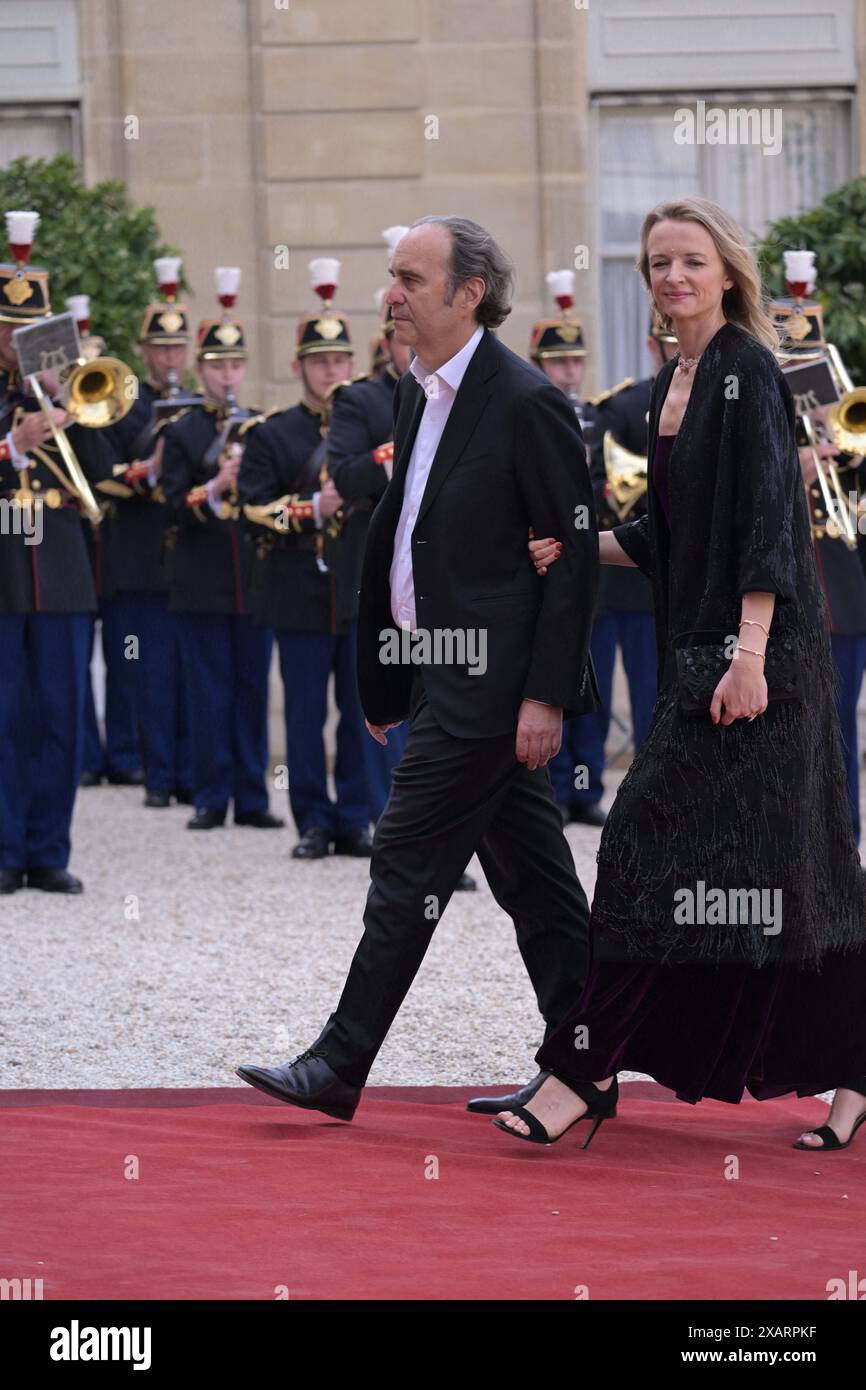 Paris, France. 08th June, 2024. French CEO of Iliad group and Free ...