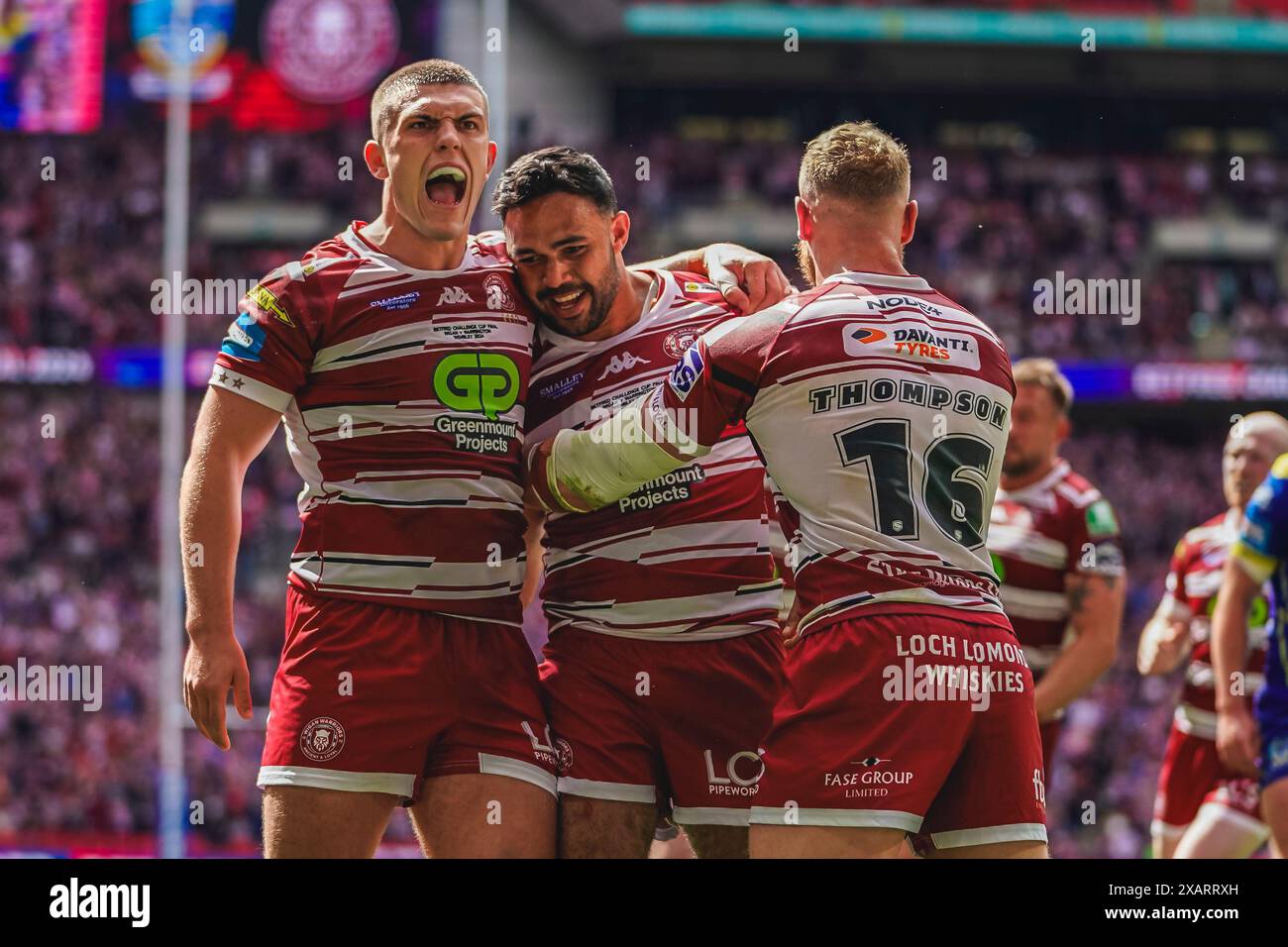 Wembley, London, UK. 8th June, 2024. Betfred Challenge Cup Final Rugby ...