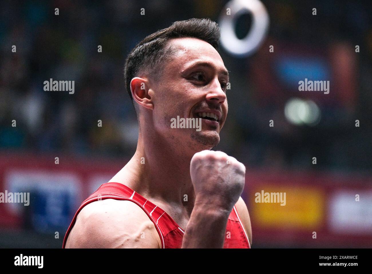 Andreas Toba (TK Hannover) Gestik, Mimik, Emotionen, Die Finals 2024 ...