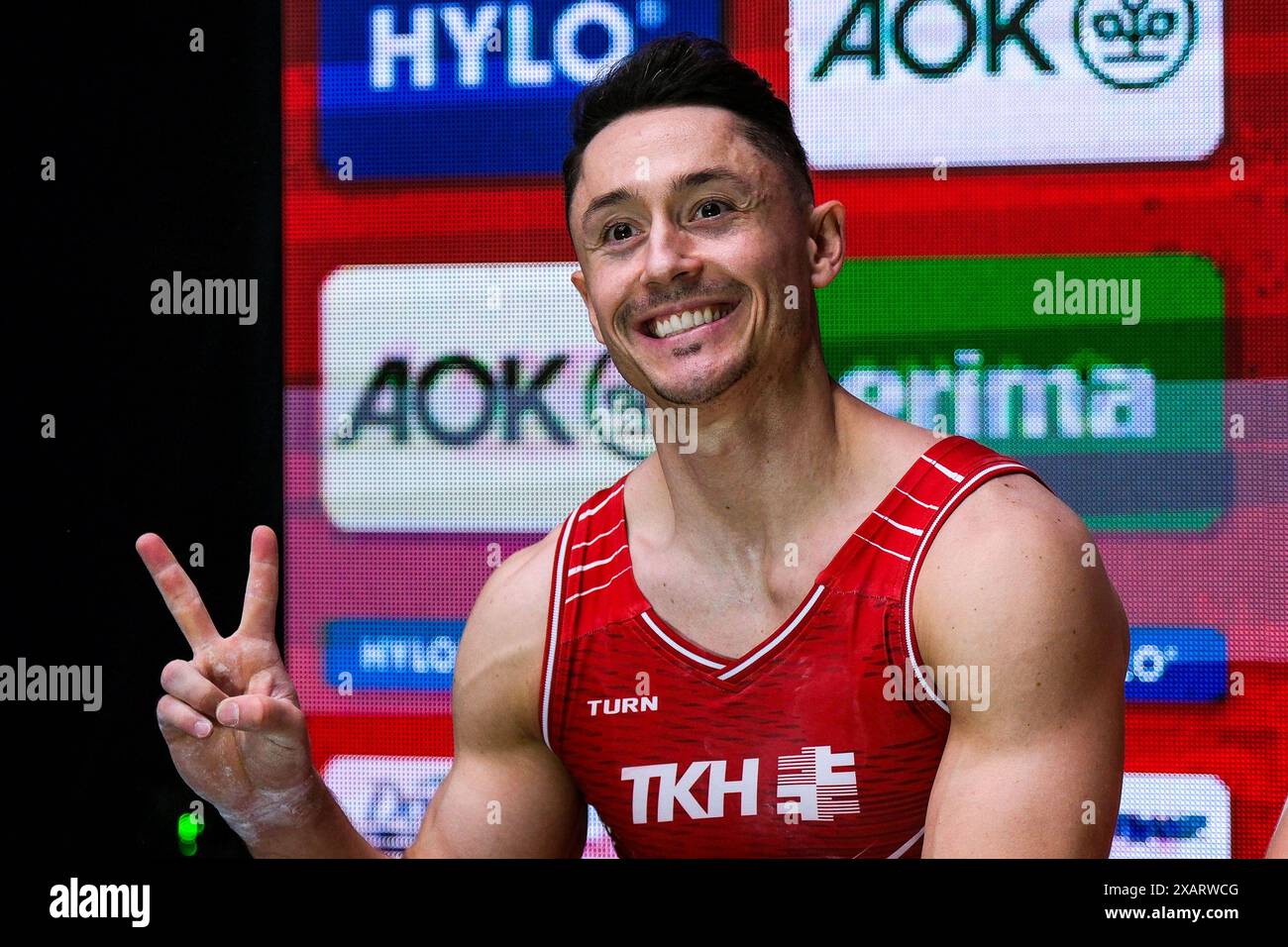 Andreas Toba (TK Hannover) Gestik, Mimik, Emotionen, Die Finals 2024 ...