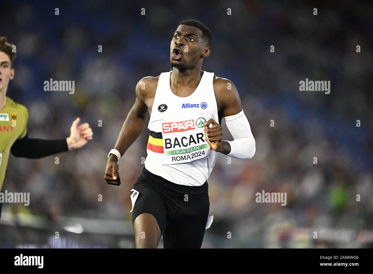 Rome, Italy. 08th June, 2024. Belgian Elie Bacari pictured in action ...