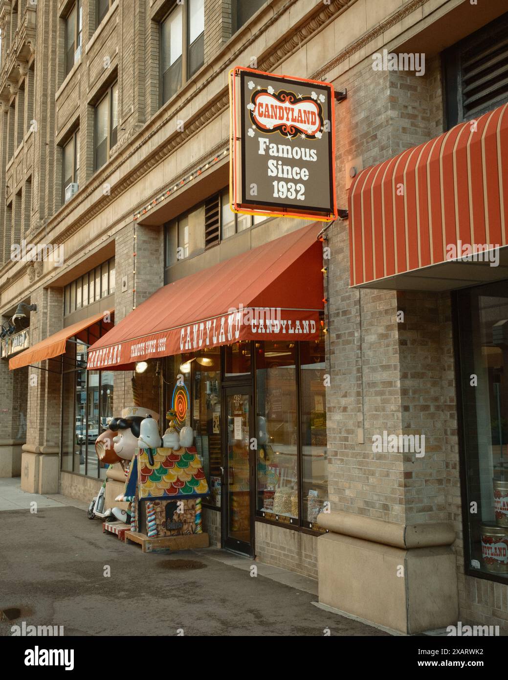 Original Candyland Store vintage sign, Saint Paul, Minnesota Stock ...