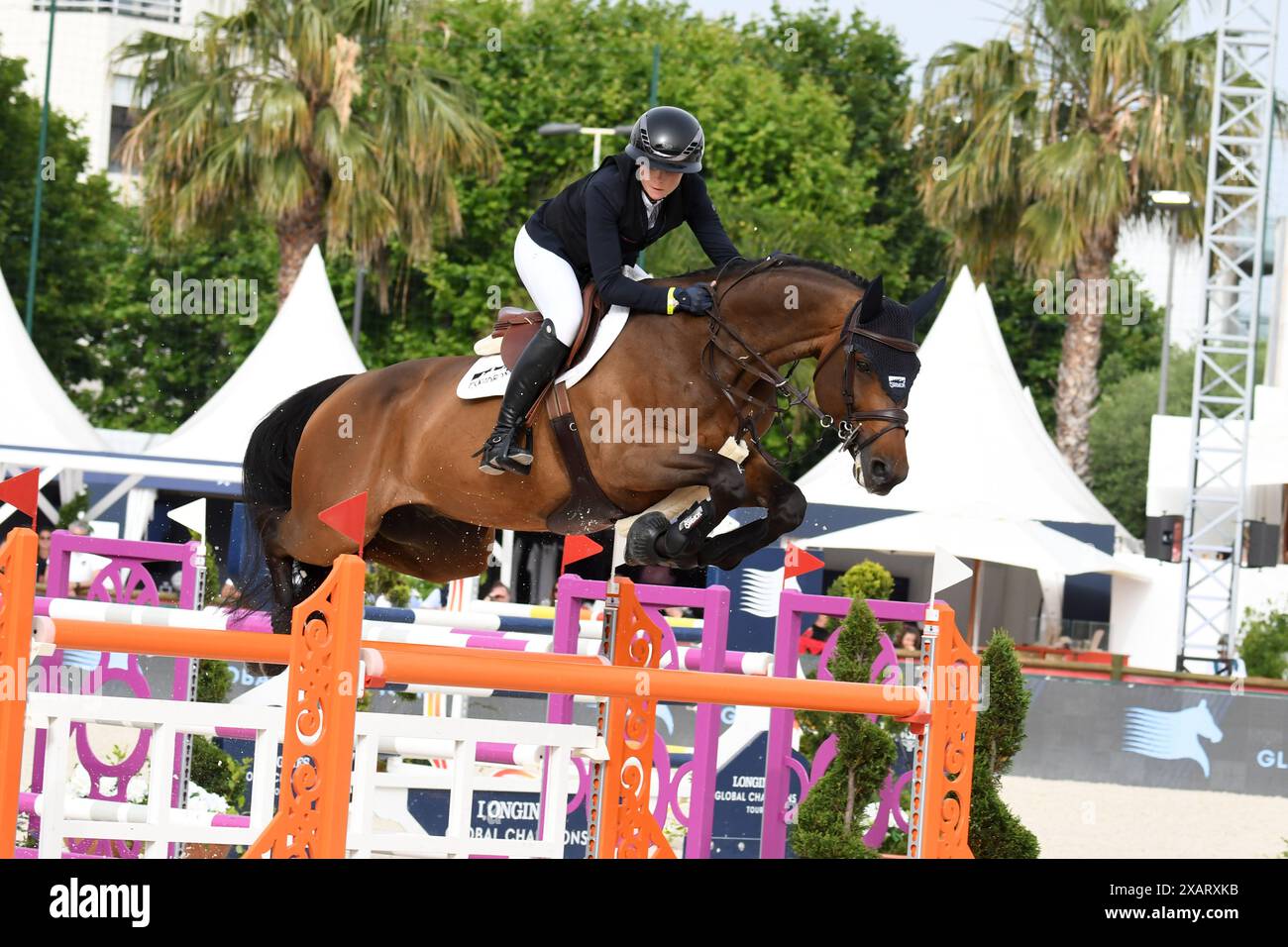 CANNES, FRANCE - JUNE 08: Sophie Hinners riders takes part in the ...