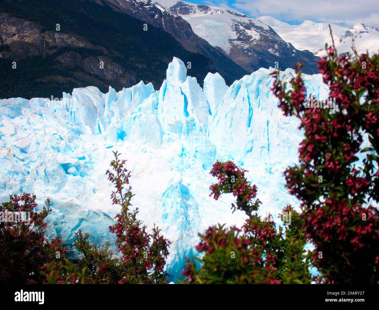 a glacier a landscape in permafrost and ice a glacier a landscape in ...
