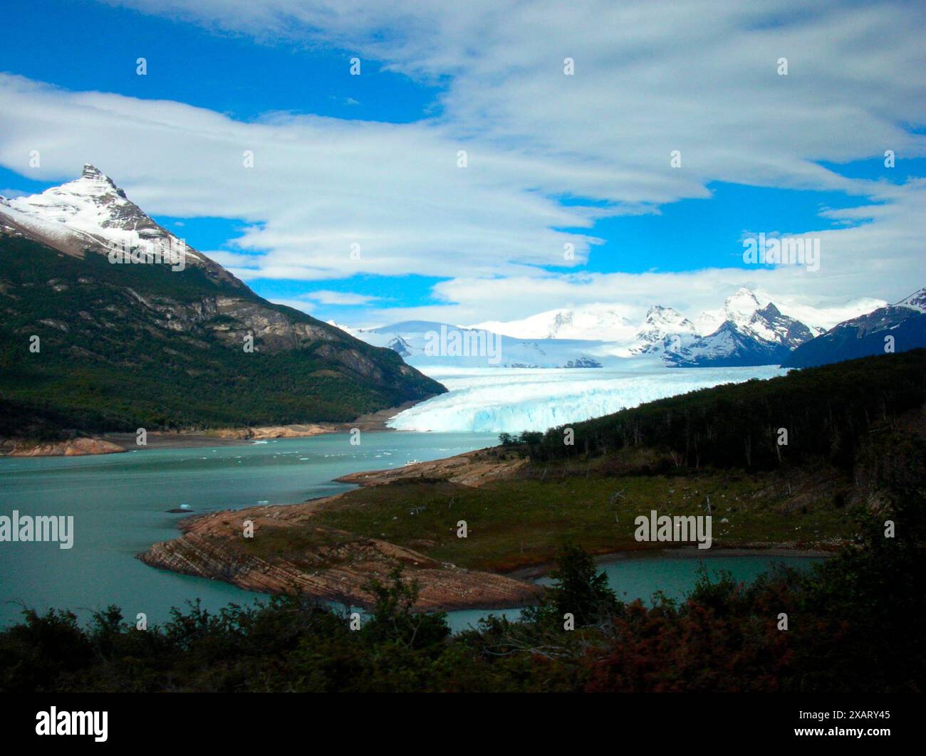 a glacier a landscape in permafrost and ice a glacier a landscape in ...