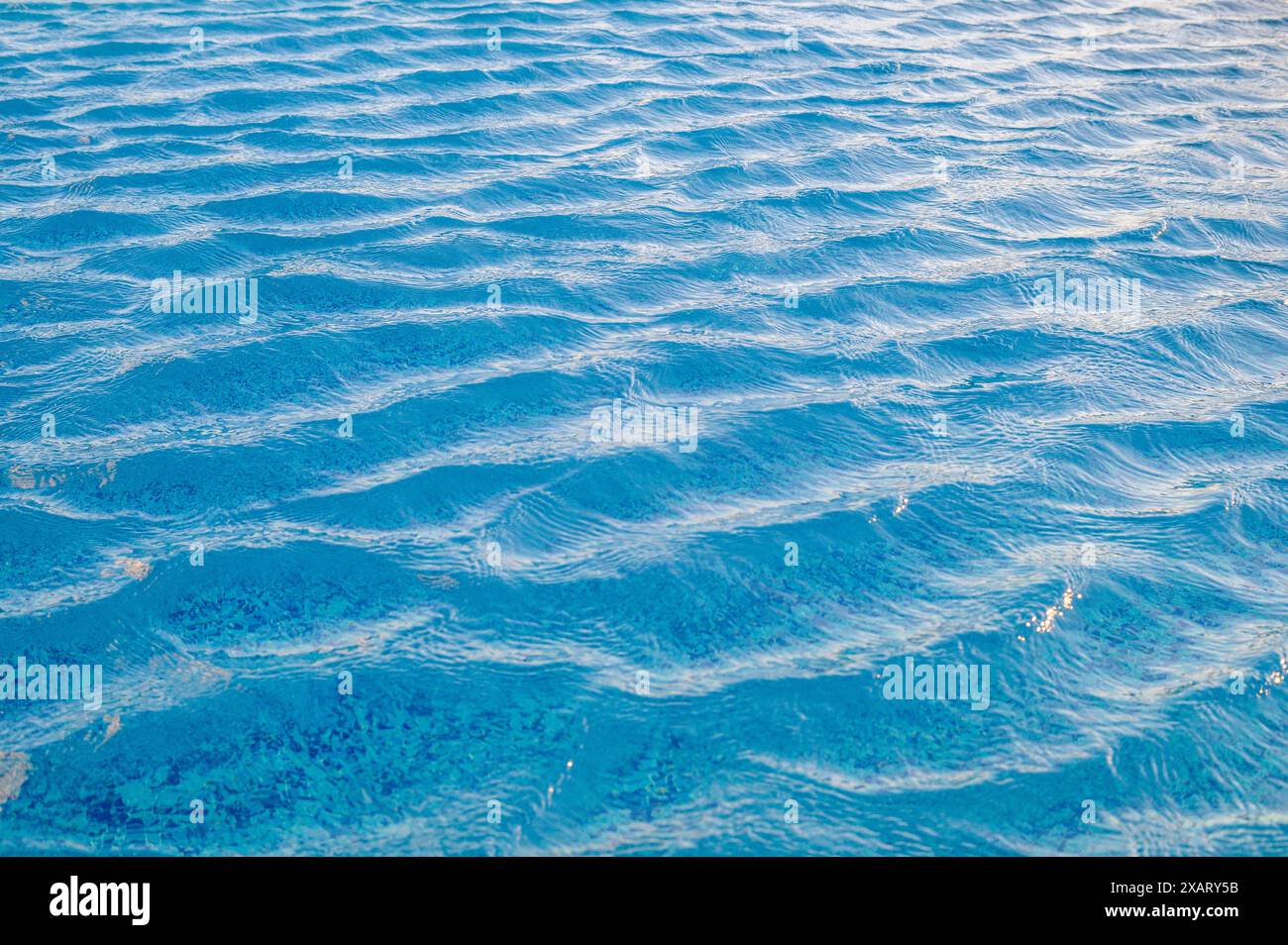 Swimming Pool Surface With Light Reflection and Water Ripple Patterns 2 ...