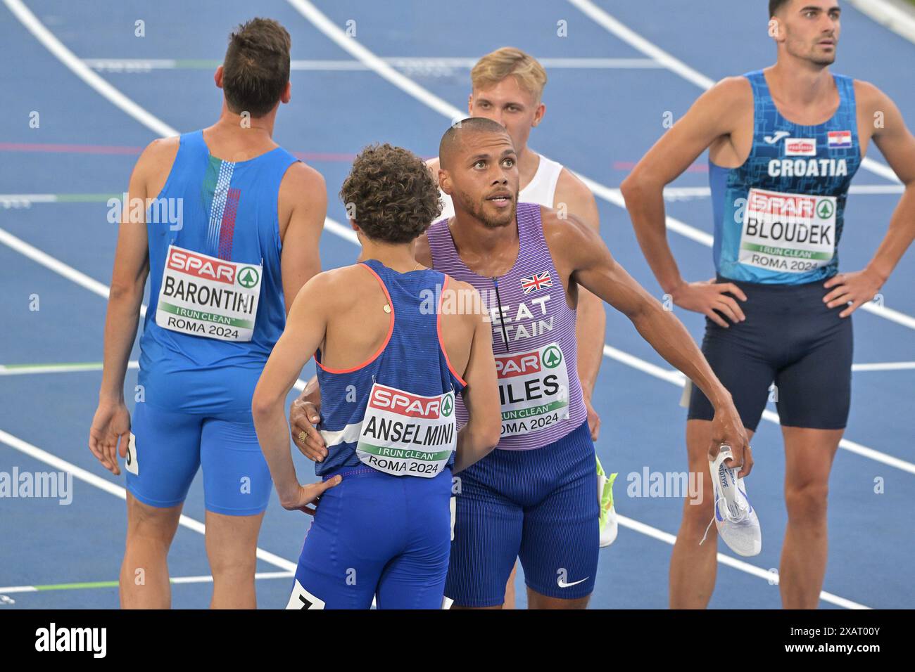 Olympic Stadium, Rome, Italy. 8th June, 2024. 2024 European Athletic ...