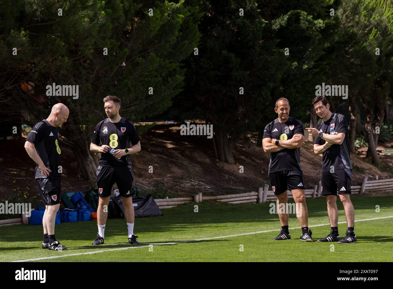 LAGOS, PORTUGAL - 08 JUNE 2024: Wales doctor Matthew Giles, Wales ...