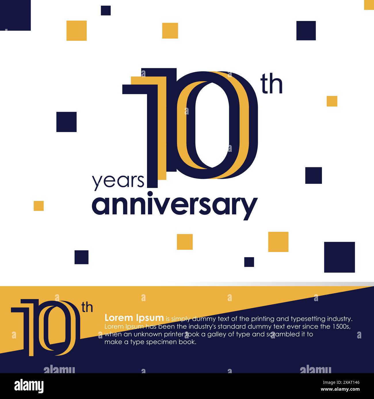Happy 10th anniversary hi-res stock photography and images - Alamy