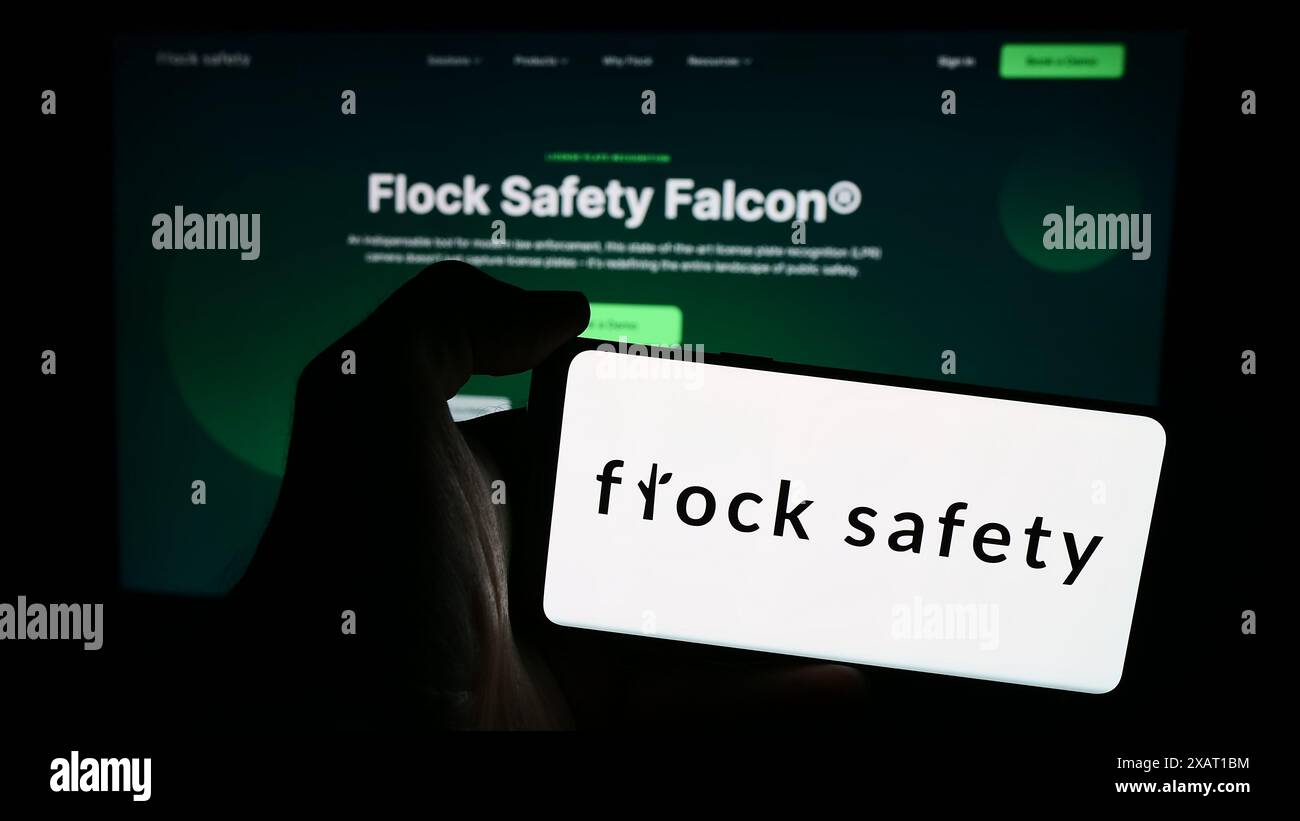 Flock safety logo hi-res stock photography and images - Alamy