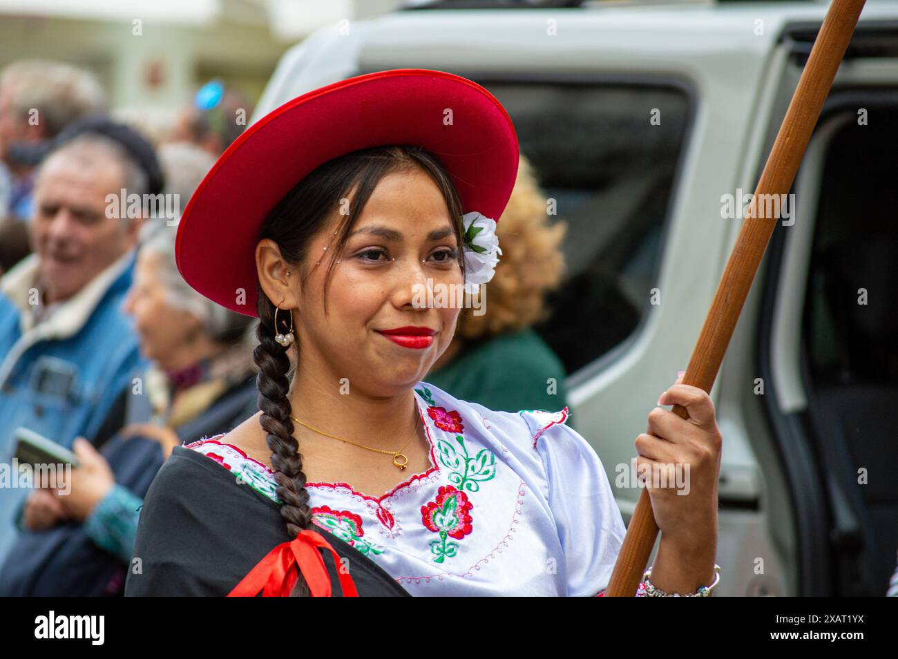 FUENGIROLA, SPAIN - MAY 1, 2024: The inaugural parade on International ...