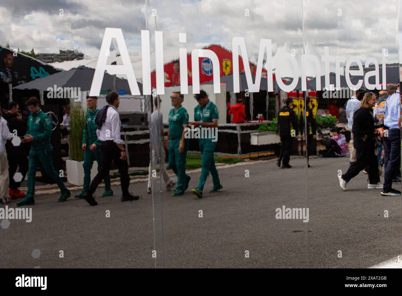 Paddock life during Formula 1 Aws Grand Prix du Canada 2024, Montreal ...