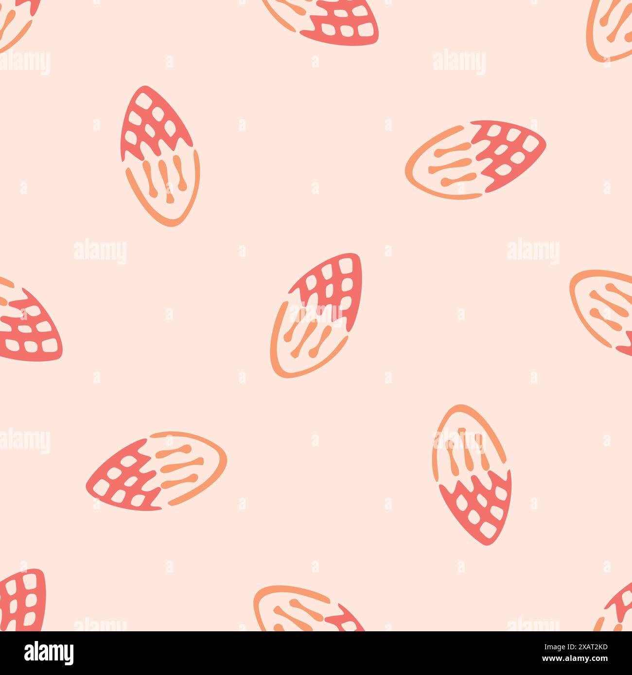Peach fuzz botanical texture vector background with color of the year ...