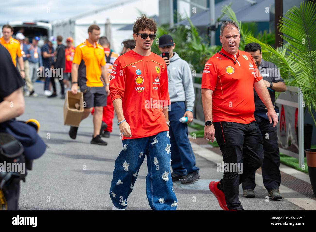 Charles Leclerc (MON) - Scuderia Ferrari - Ferrari SF-24 - Ferrari in ...