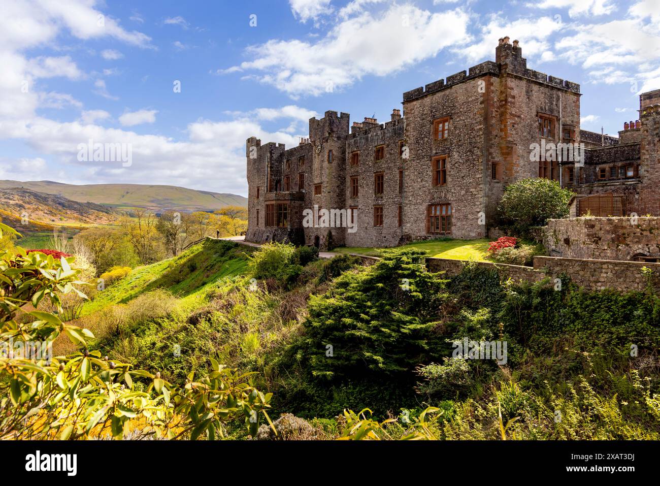 Muncaster Castle, a Medieval castle, home of the Frost Pennington ...